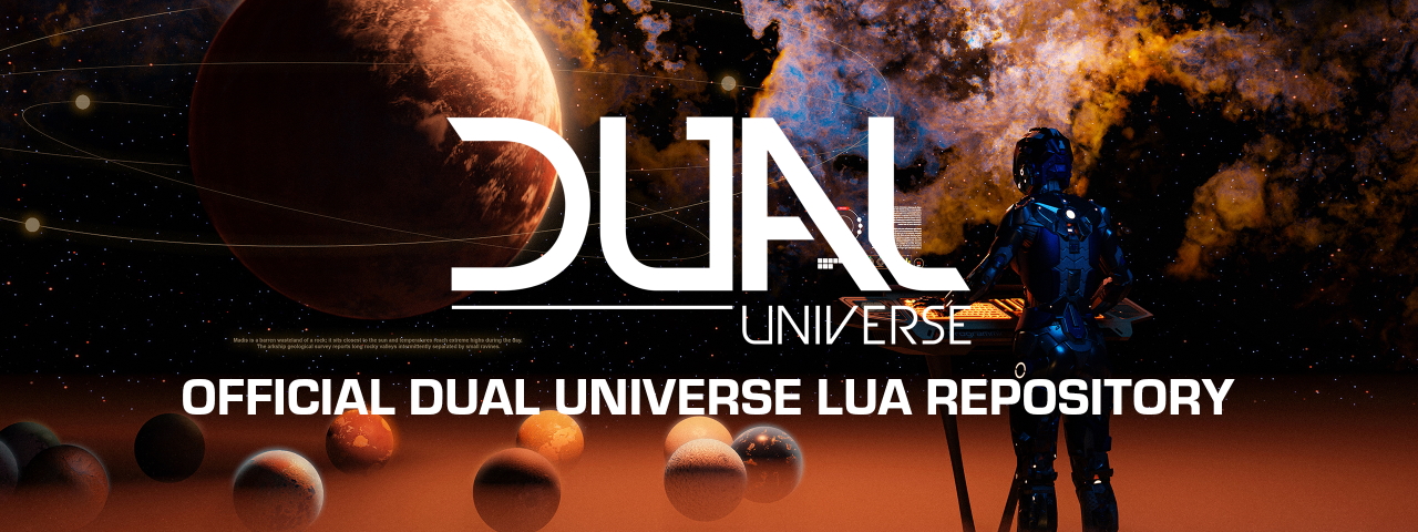 Tools for LUA in Dual Universe